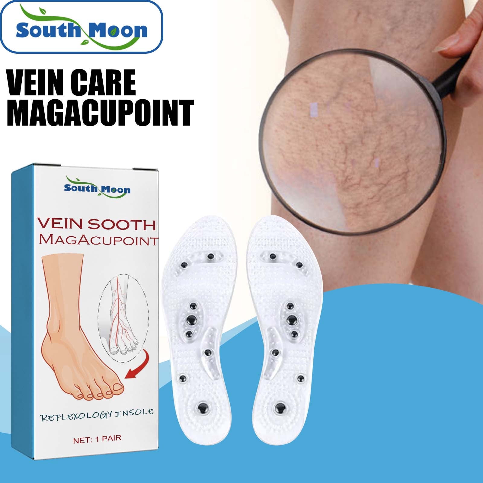 Care Insoles for Foot Pressure Relief & Fatigue Reduction | 1 Pair ...