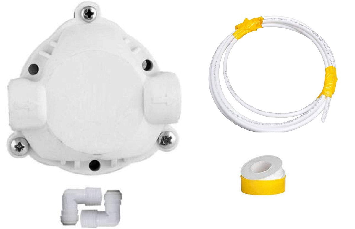 Care N Made RO Booster Pump Head White 44565 Pipe 3 Mtr 2 Pump Elbow 1 ...