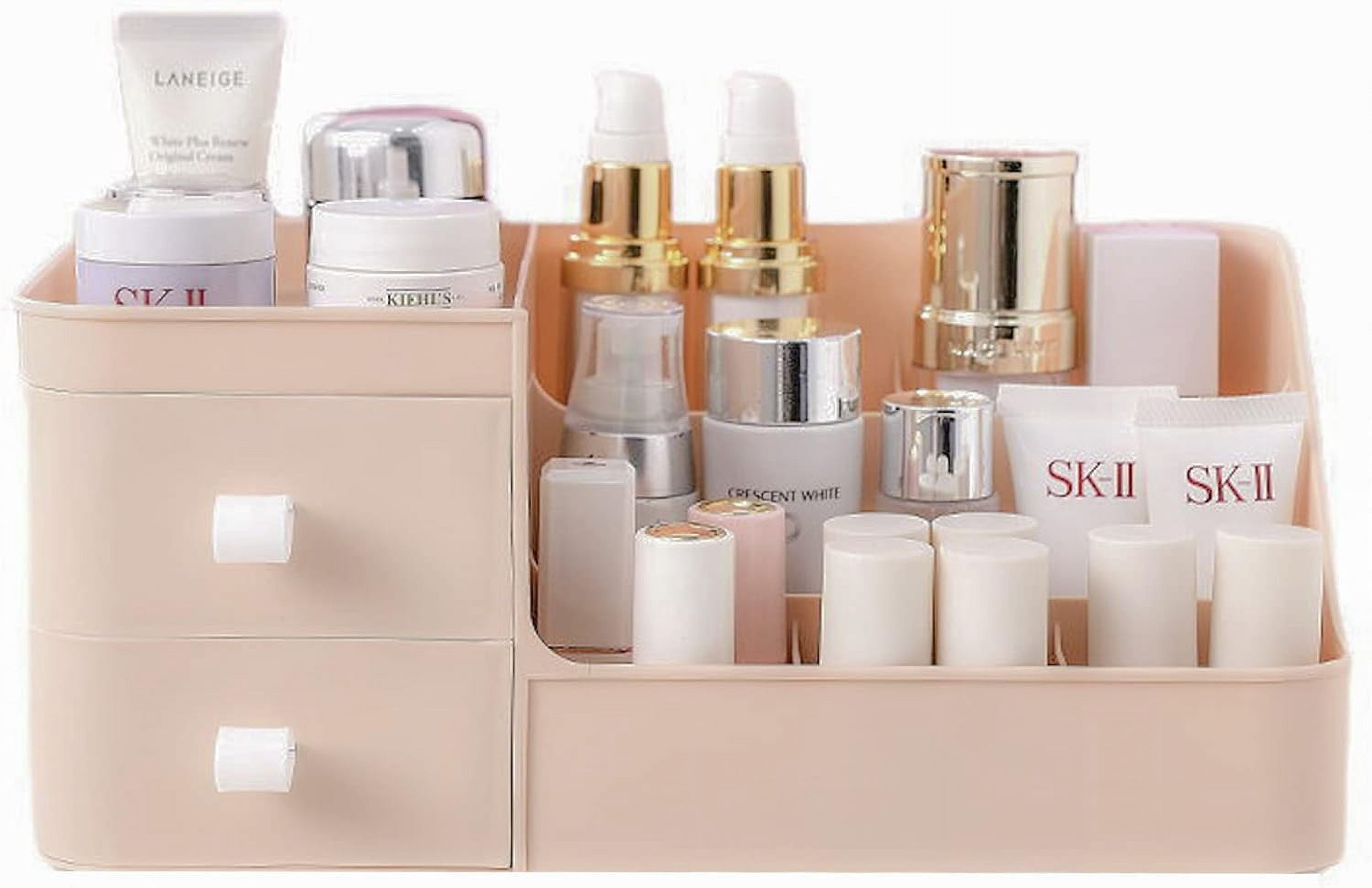 Care Organizer - Makeup Vanity Countertop Organizer with Drawers, Brush ...