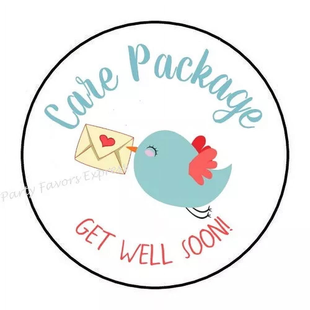 Care Package Get Well Soon Stickers Favors Phone Decal Water Bottle ...