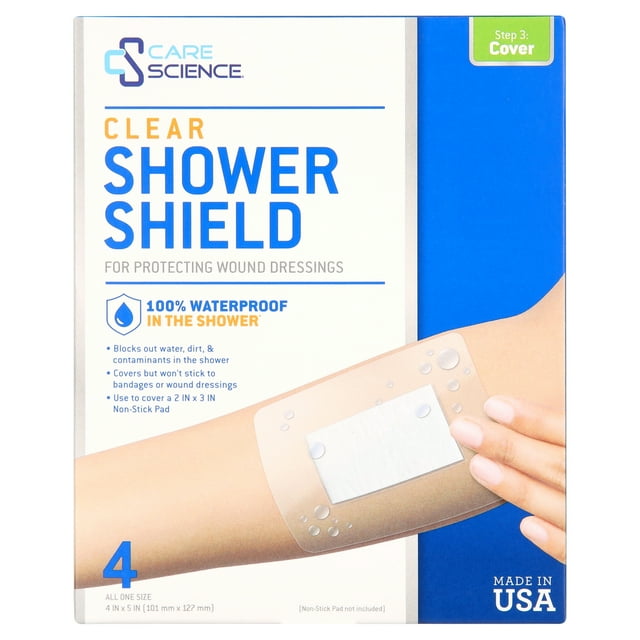 Care Science Clear Shower Shield - Walmart.com