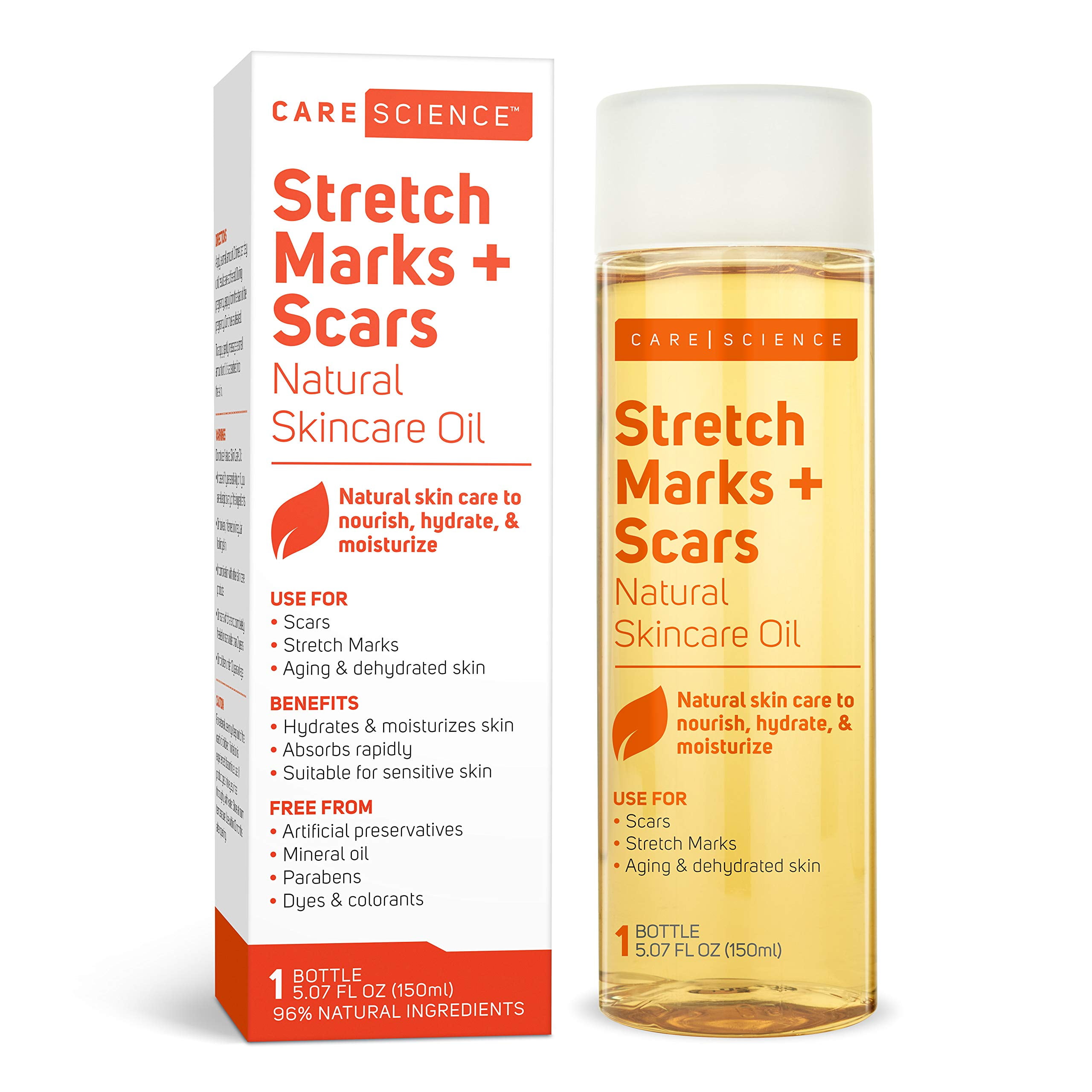 Care Science Natural Skin HMF23 Care Body Oil Scars and Stretch Marks ...