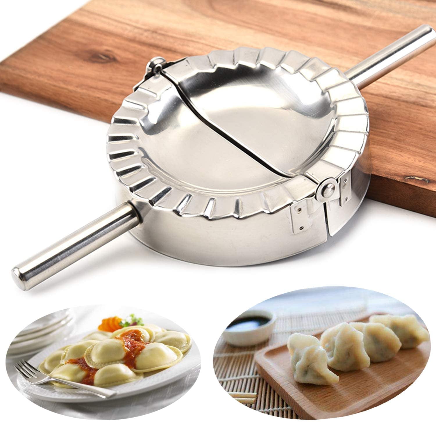 Care Stainless Steel Ravioli Mold Big Dumpling Press Maker Wonton ...