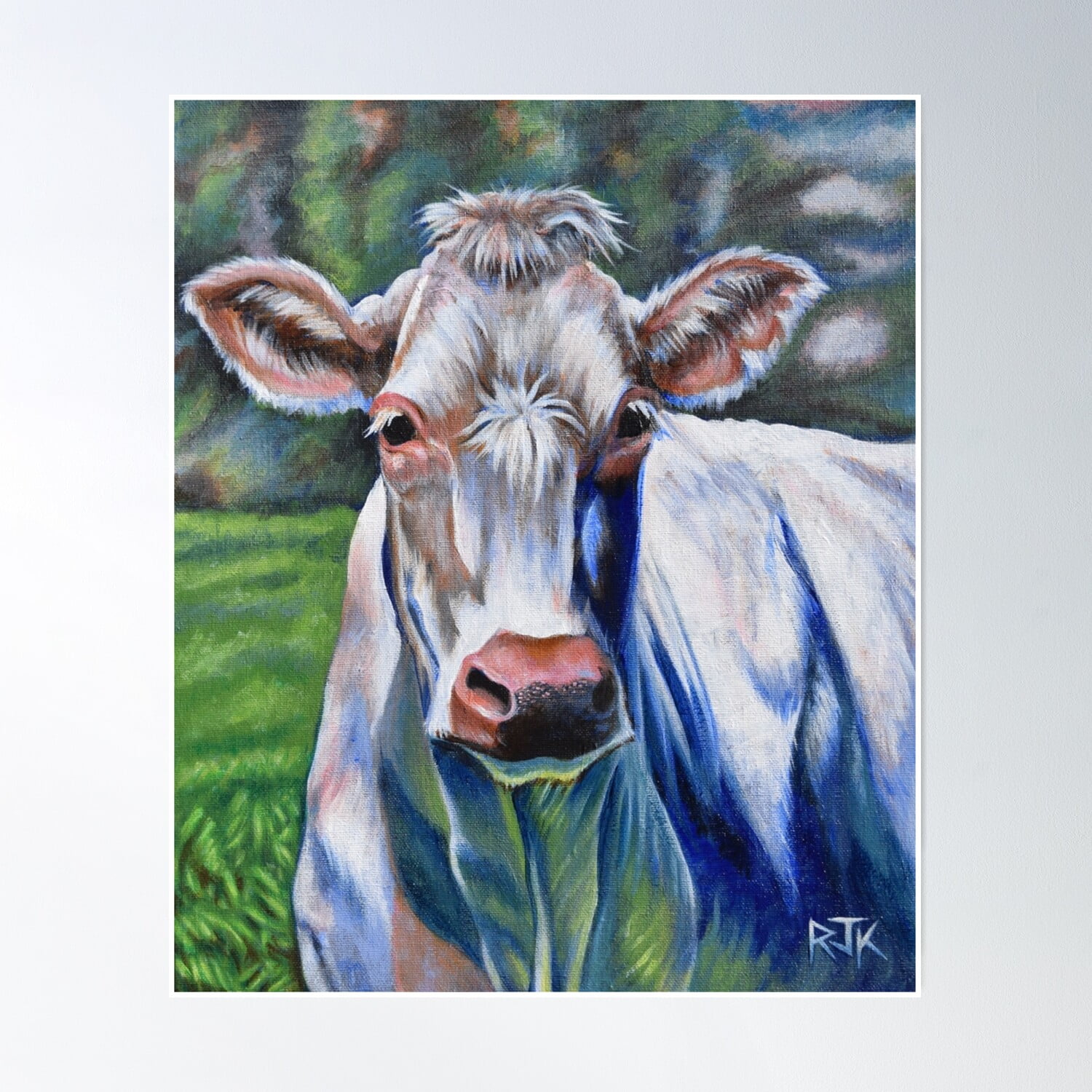 Care To Chew The Cud? Poster Wall Art, Modern Wall Decor, 16x24 ...