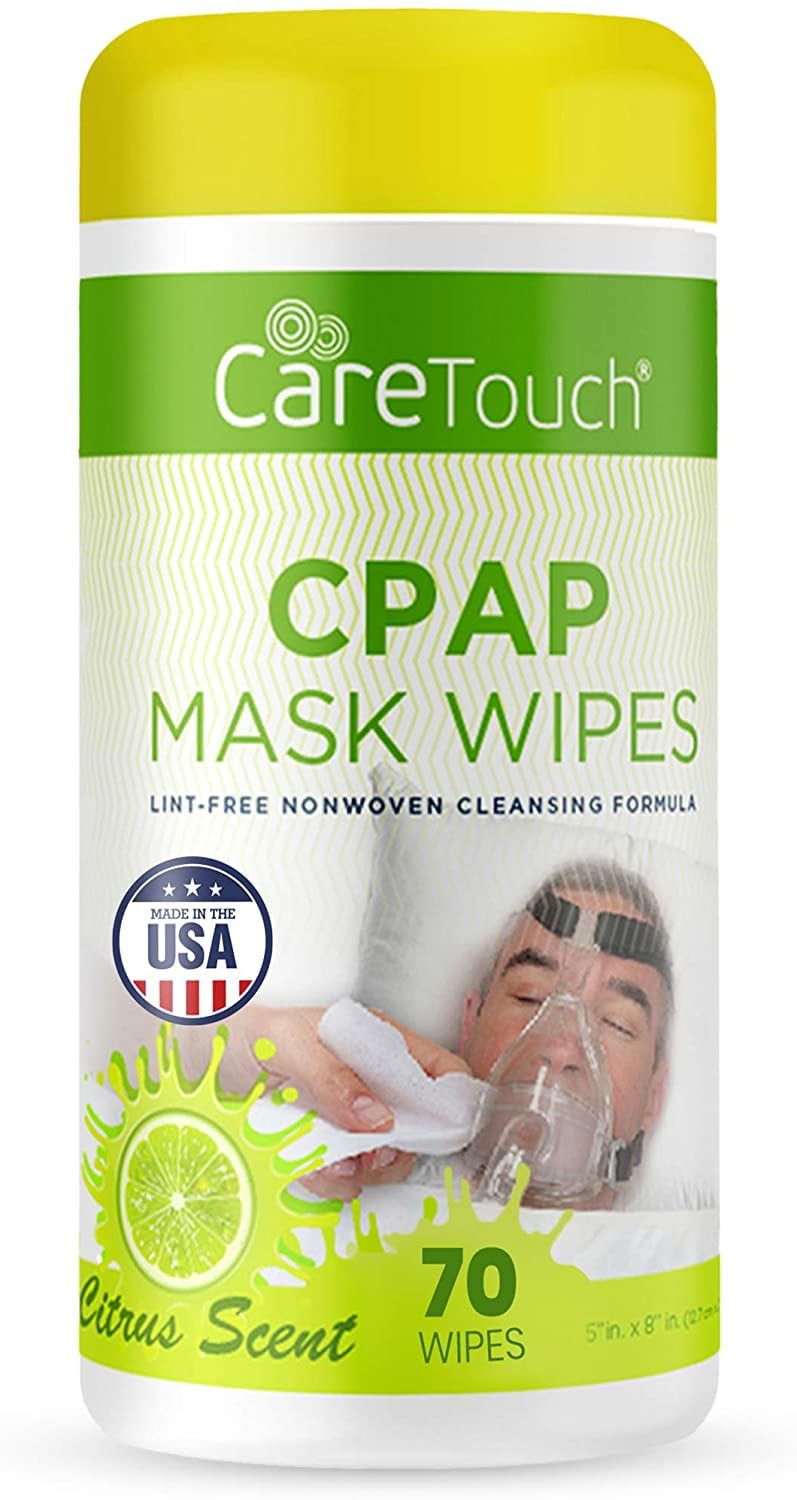 Care Touch CPAP Mask Cleaning Wipes - Scented | 70 Scented Cleaning ...