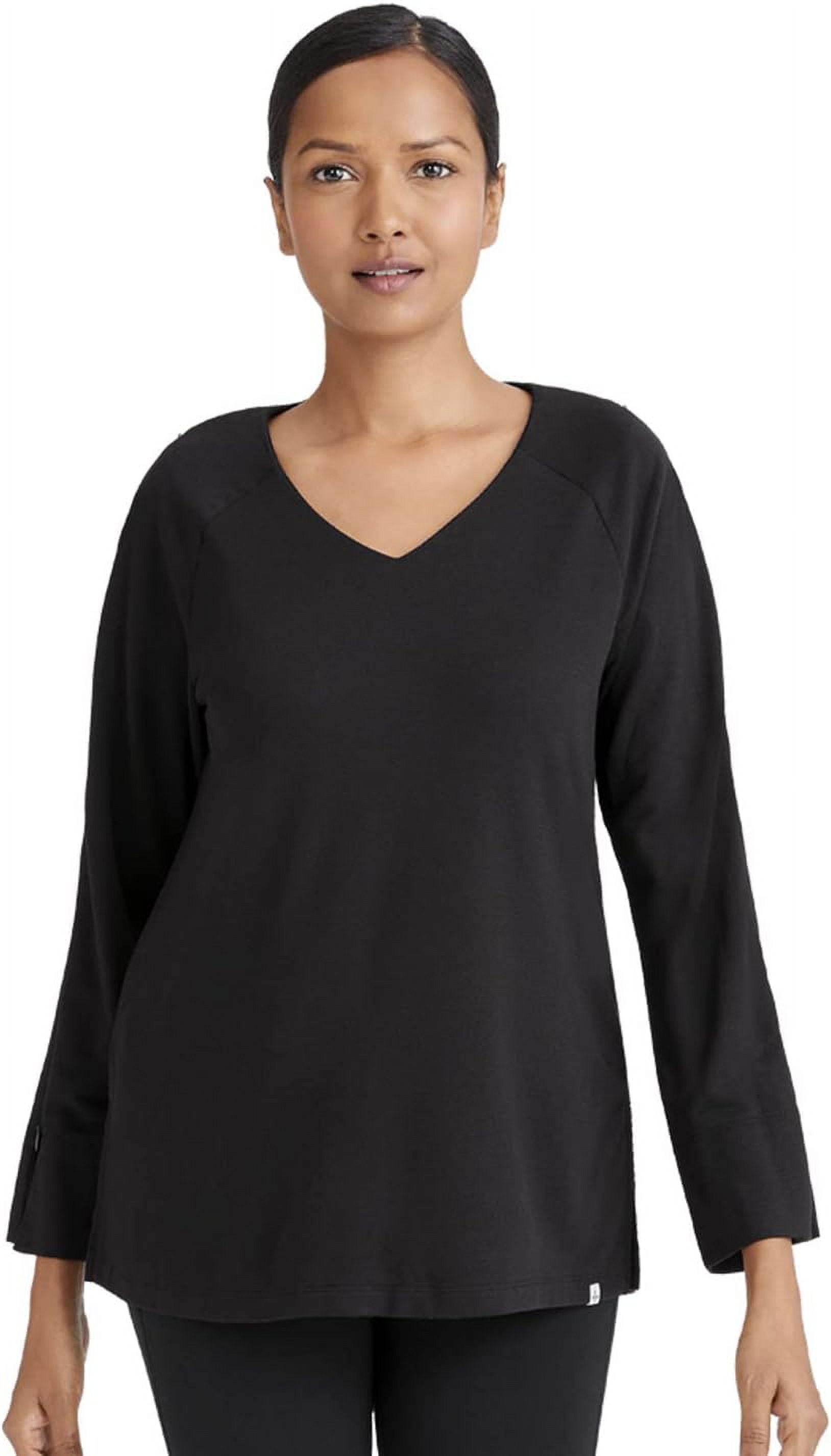 Care+Wear - Arm Access Dialysis Shirts for Women (Black, L) – PICC Line ...