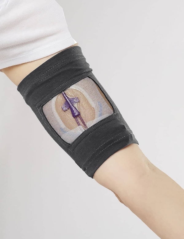 Care+Wear PICC Line Cover - Ultra Soft Cover with Mesh Window For ...