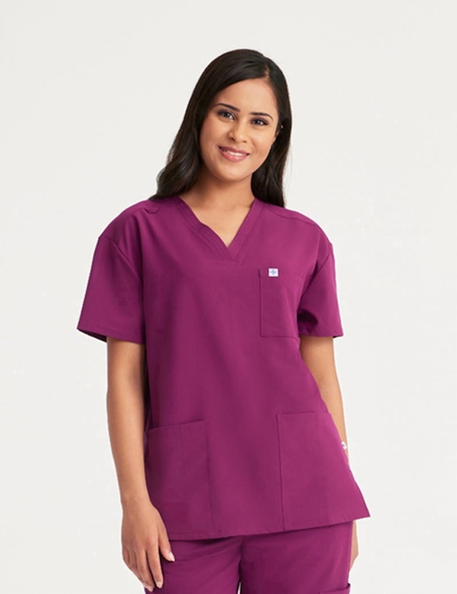 Care+Wear Womens Classic Scrub Top - Walmart.com