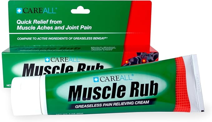 CareAll Muscle Rub Non-Greasy Cream 3.0 oz. Ultra Strength. Relief from ...
