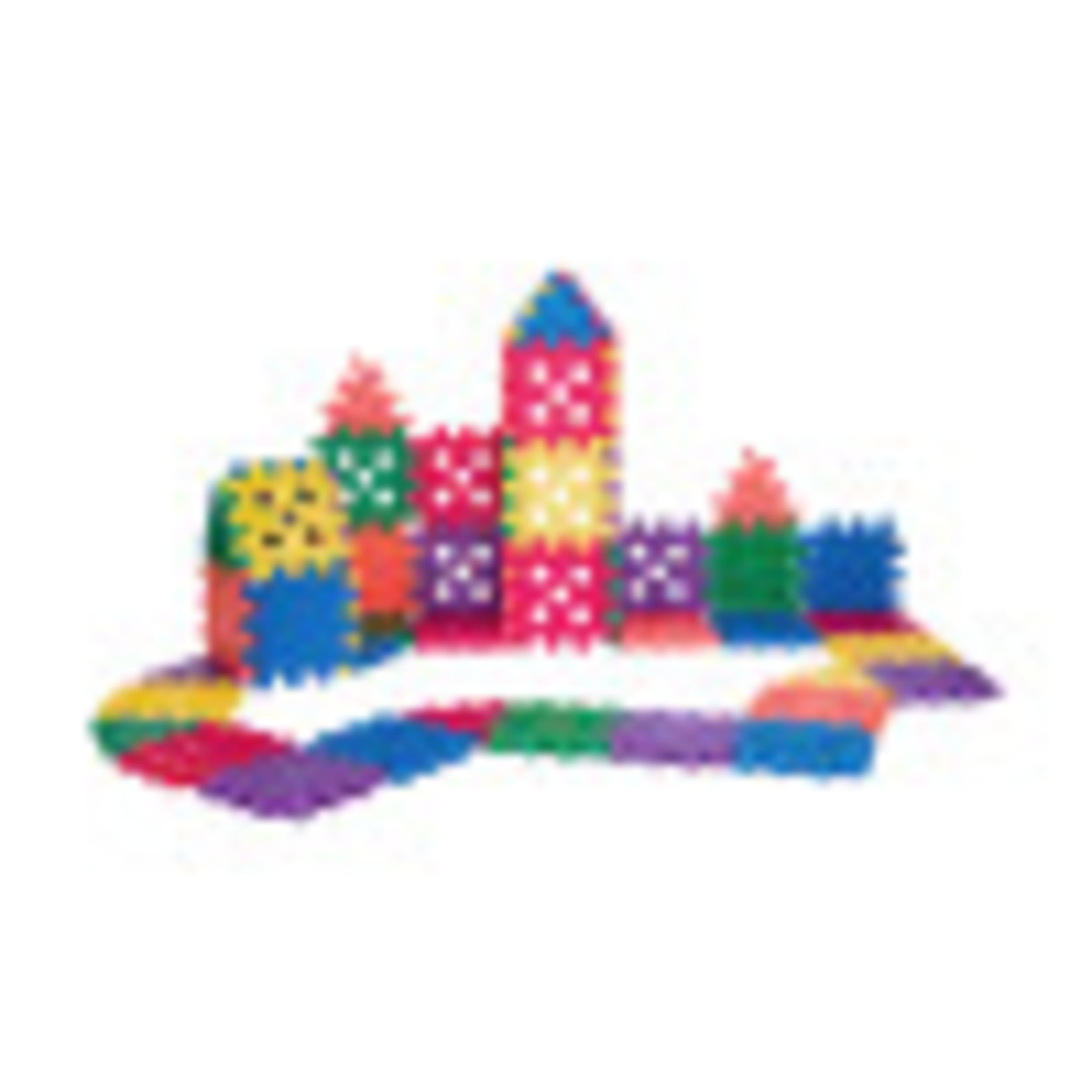 CarePlay Oversized Waffle Grid Blocks, 48-Piece Interlocking Building ...