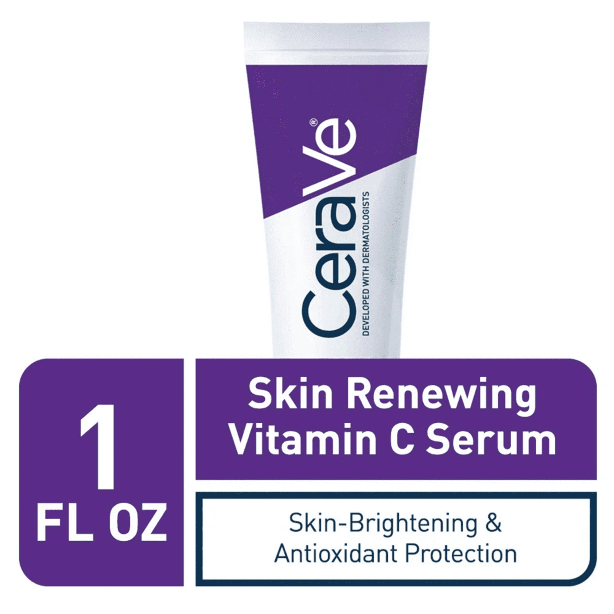 CareVe Skin Renewing Vitamin C Face Serum, Skin-Brightening Antioxidant ...