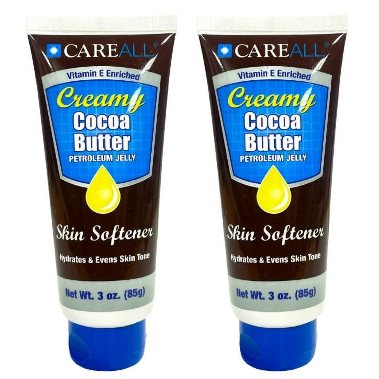 Careall Creamy Cocoa Butter, Petroleum Jelly Skin Softener, Pack of 2 ...