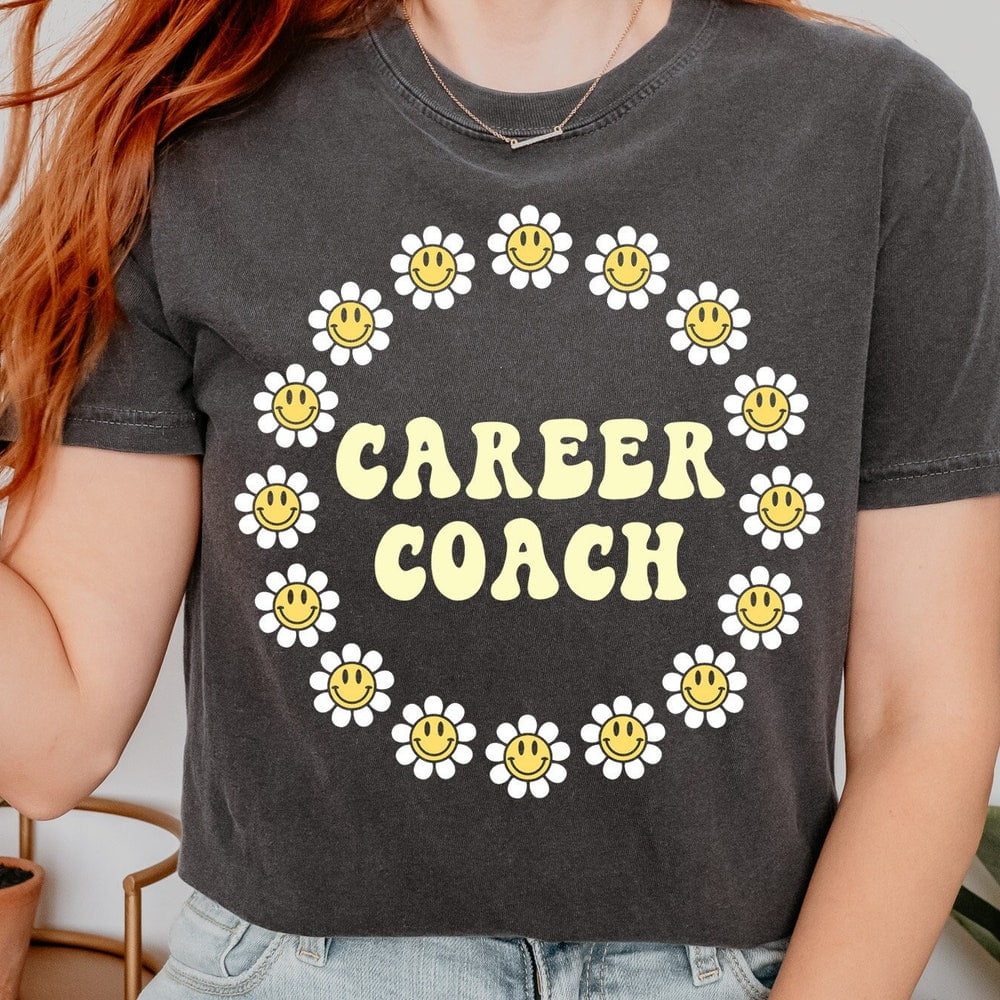 Career C0.ach Shirt Job C0.ach Shirt Career Counselor Tshirt College ...