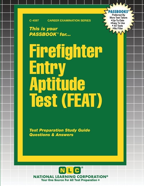 Career Examination Firefighter Entry Aptitude Test (FEAT), Book 4597 ...