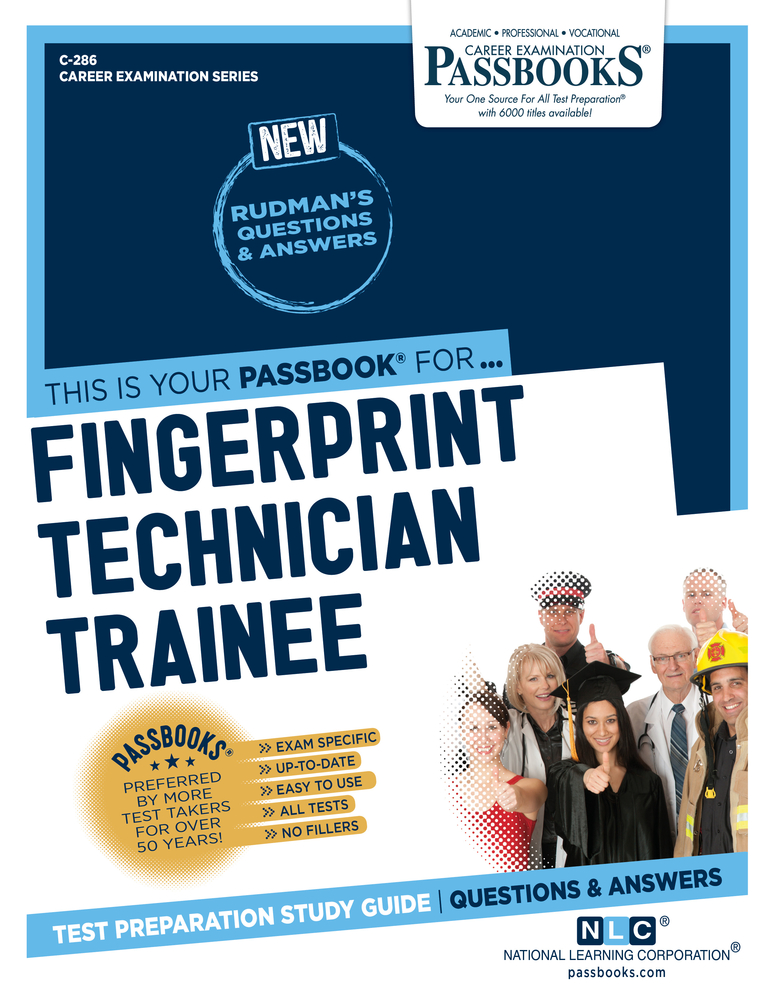 Career Examination Series: Fingerprint Technician Trainee (C-286 ...