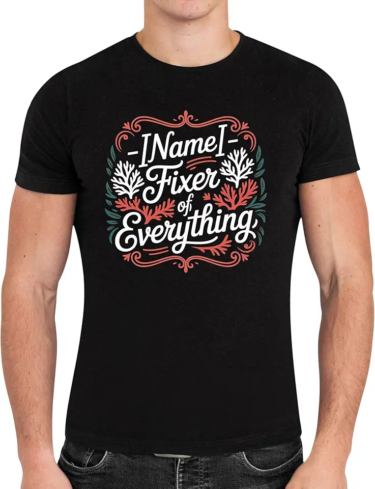 Career Tee with Name Professional Design Occupation Holders - Fixer of ...