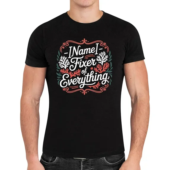 Career Tee with Name Professional Design Occupation Holders - Fixer of ...