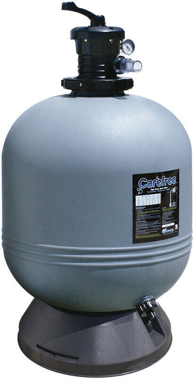 Carefree 16" Oval Sand Filter w/Multiport Valve - Walmart.com