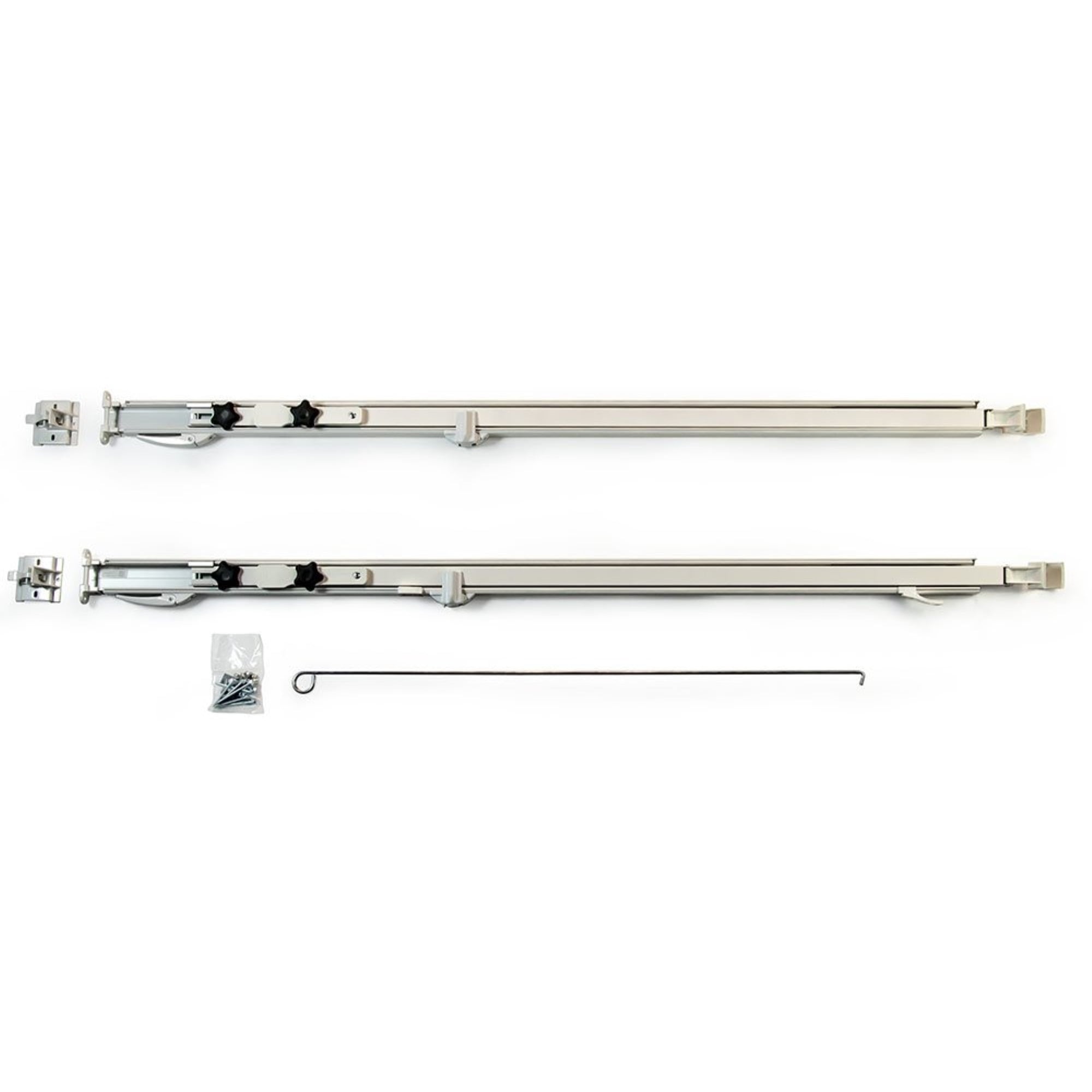 Carefree 961501WHT White Awning Arms Fiesta-Spirit Long Polar White ...