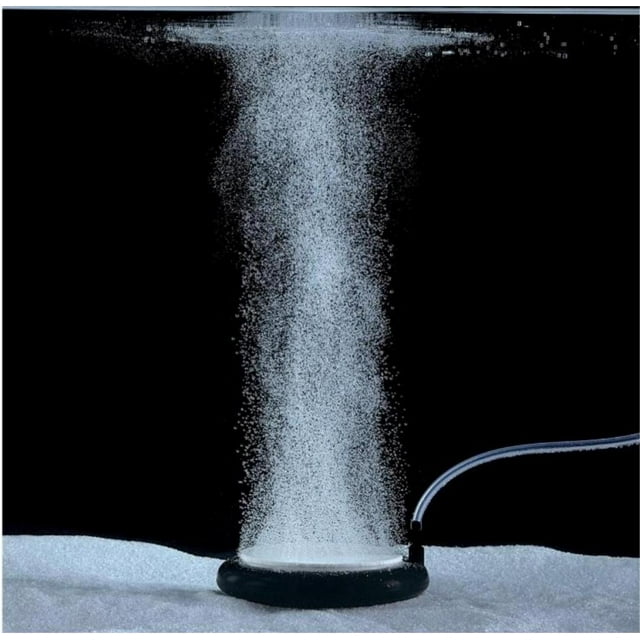 Carefree Fish Aquarium Fish Tank Air Stone Bubbler Power Filter Pump ...