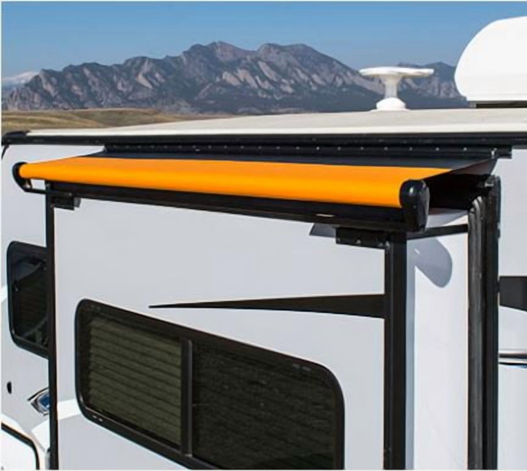 Carefree RV HI1746262TR RV Slide-Out Automatic Awning , Black Solid ...