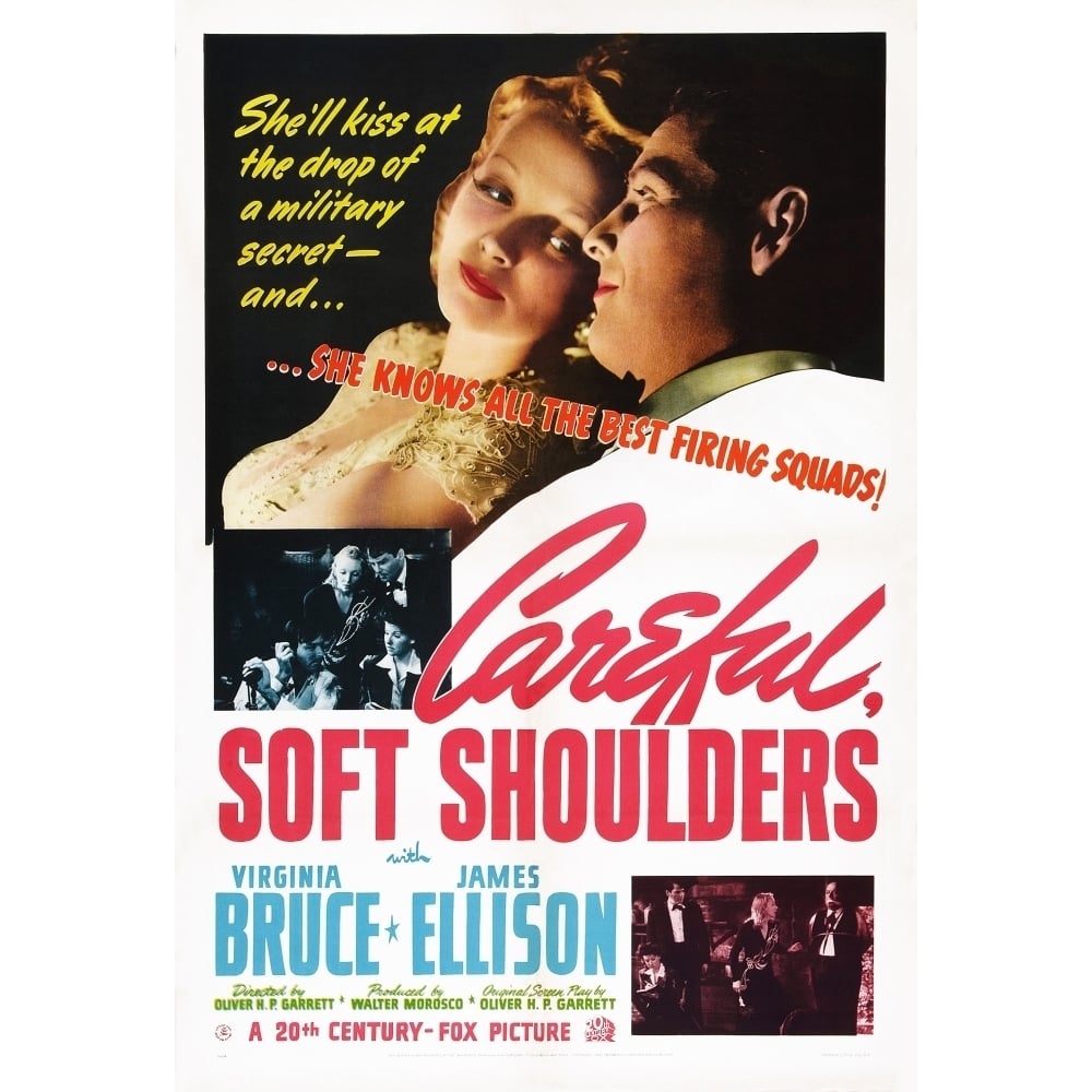 Careful Soft Shoulders Movie Poster Masterprint - Walmart.com