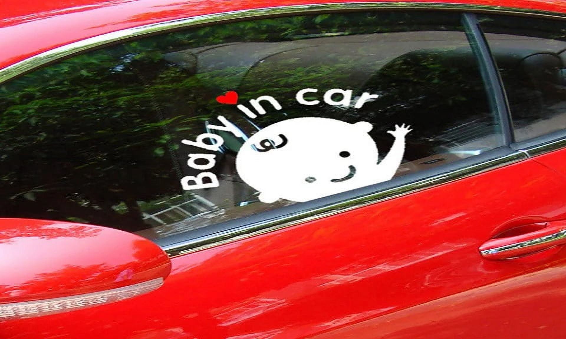 Carefully Baby In Car Moral Sticker for Cars Pack of 5 - Walmart.com
