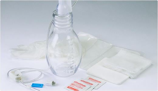 Carefusion 50-7500B Catheter System Drainage Kit with 500 ml Vacuum ...