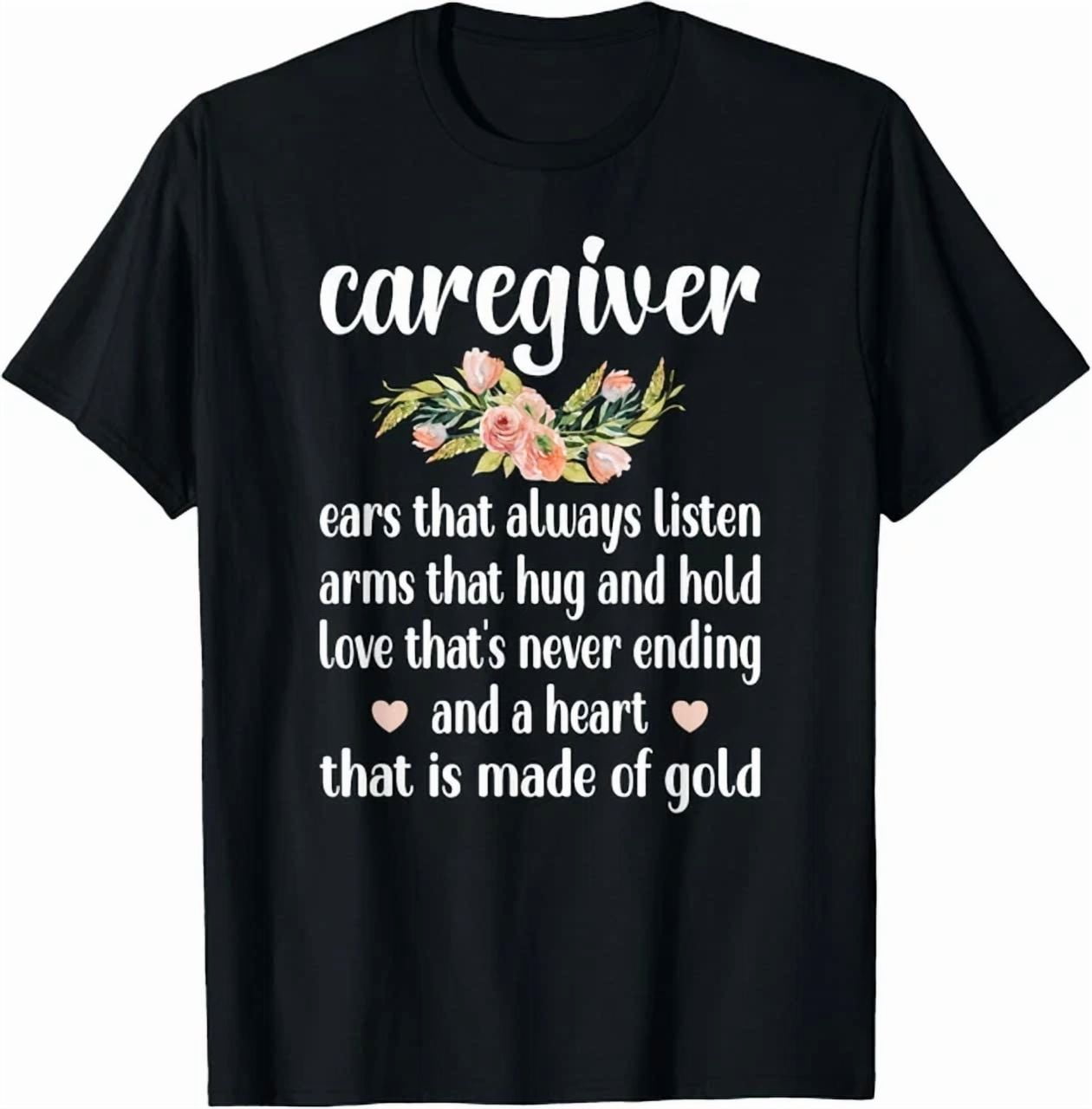 Caregiver Cute Definition Caregiving Best Caregiver Tee Gift Unisex T ...