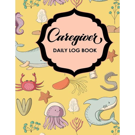 Caregiver Daily Log Book Paperback - Walmart.com