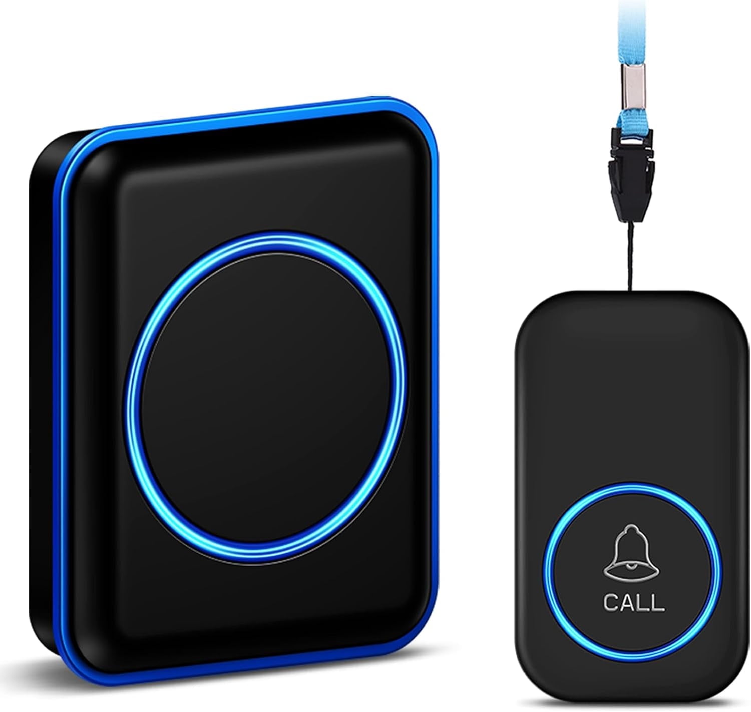 YUANAO Caregiver Pager, Wireless SOS Call Button 1000+ Feet, Senior ...