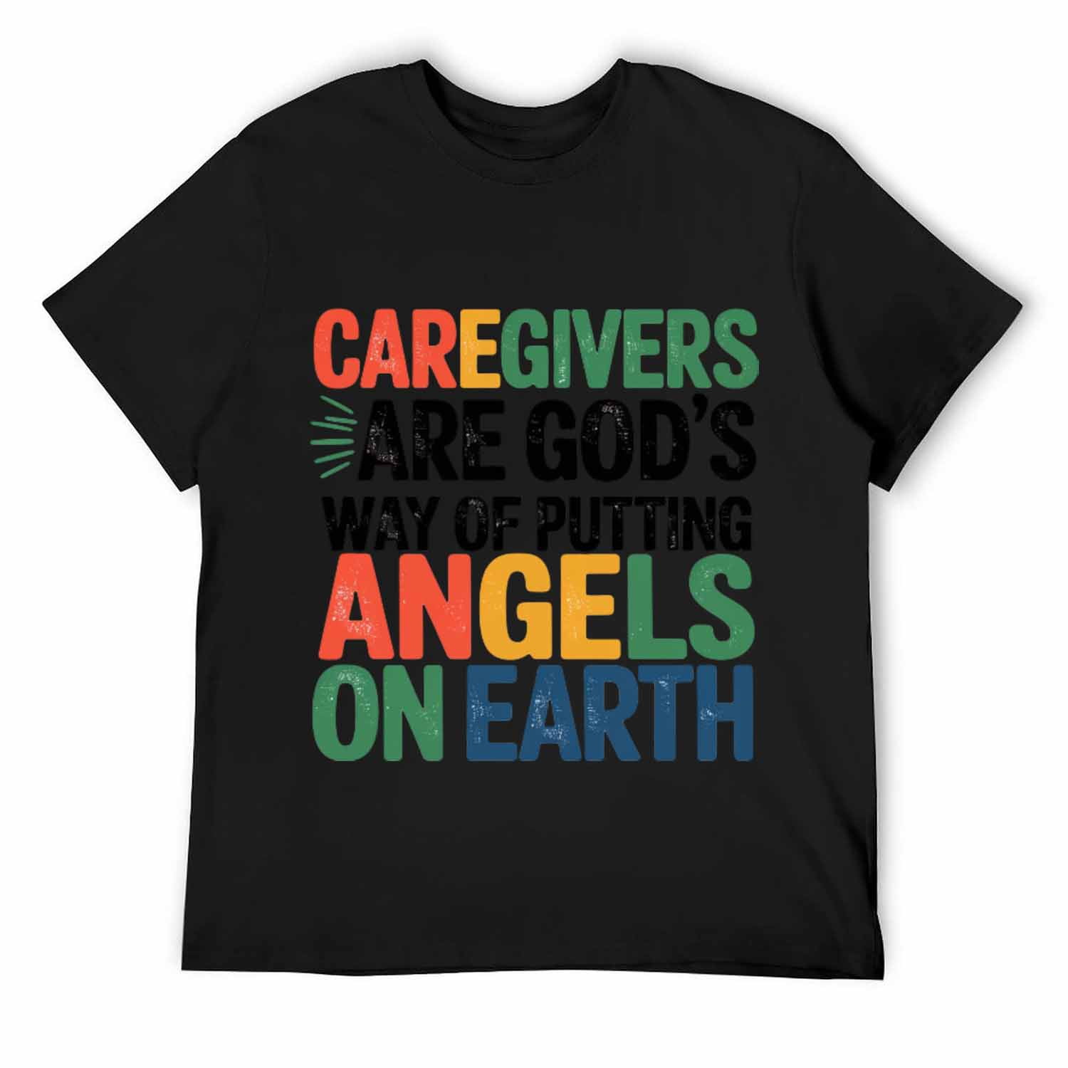 Caregivers Are God's Way Of Putting Angels ON EARTH Nurse Est 2024 Rn ...