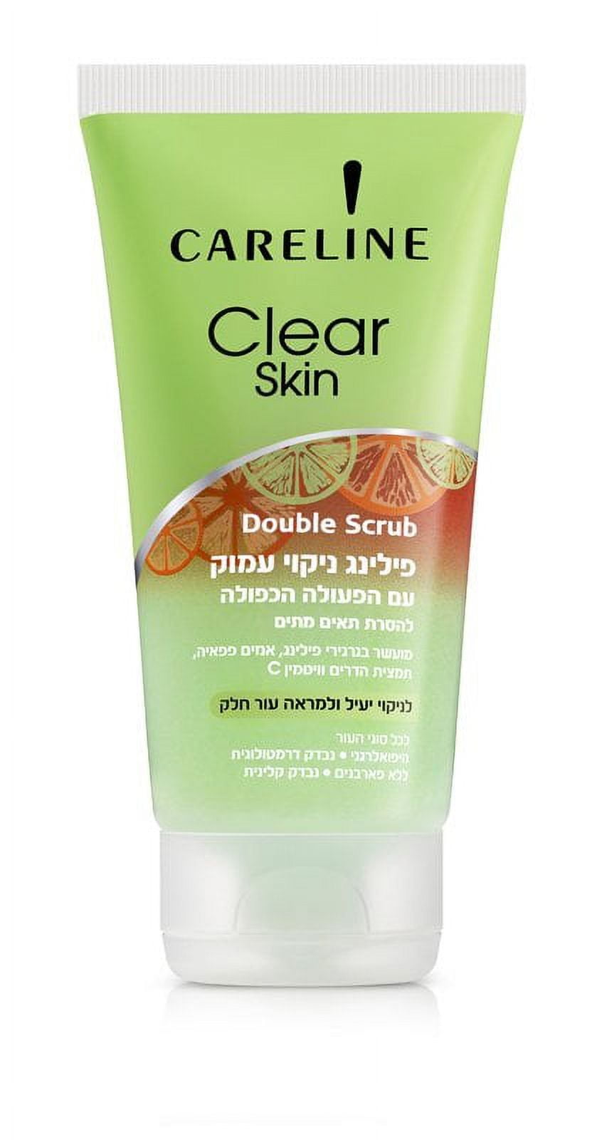 Careline Clear Skin Double Scrub Face Scrub 150ml - Walmart.com