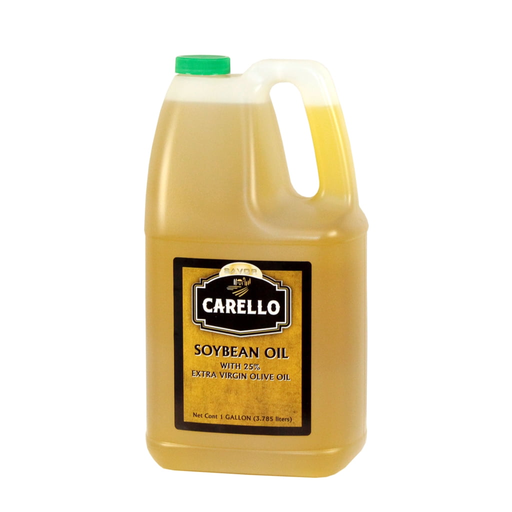 Carello, 75/25% Blended Soy Olive Oil 1 Gallon. (6count) - Walmart.com