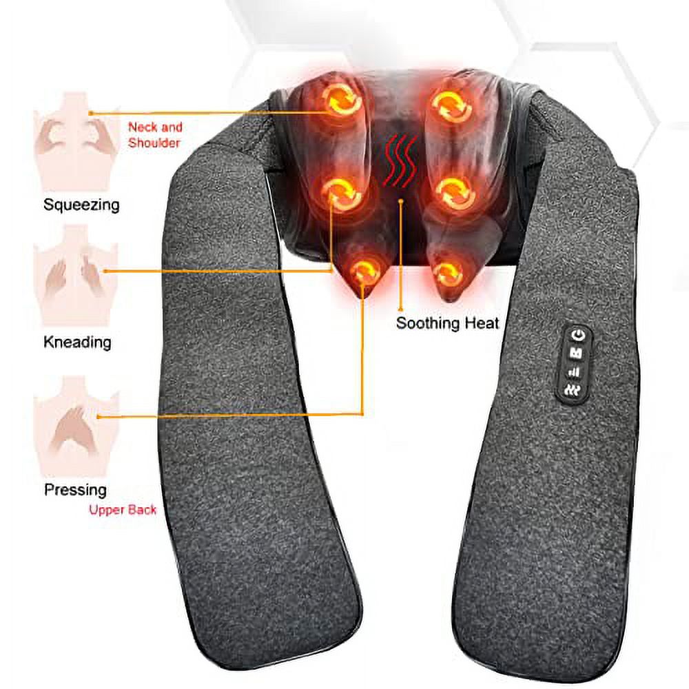 Carepeutic Finger Squeezing Neck and Shoulder 5D Massager - Walmart.com