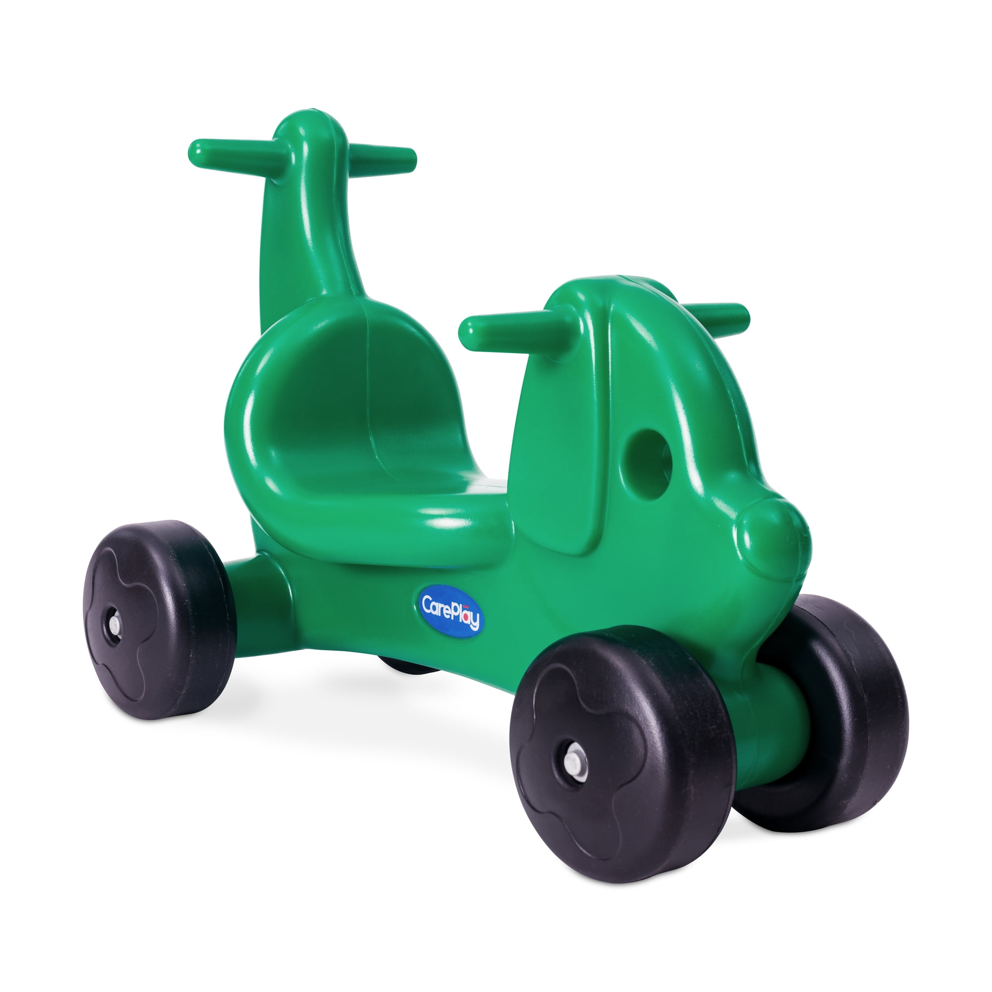 Careplay Puppy 2-in-1 Ride-on and Push Toy, Green - Walmart.com