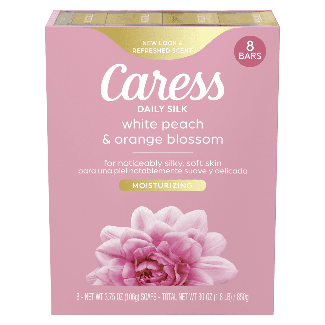 Caress Bar Soap Daily Silk - Pack of 8, 30 oz Nepal | Ubuy