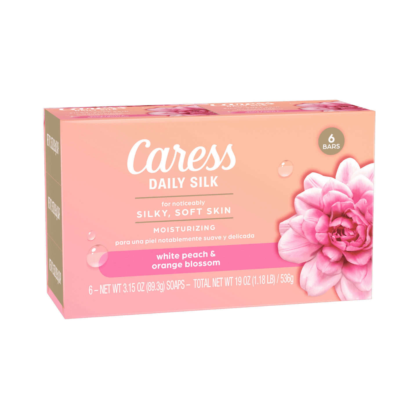Caress Beauty Bar Soap Daily Silk, 6 Bars, 18.9 Oz, 3 Pack - Walmart.com