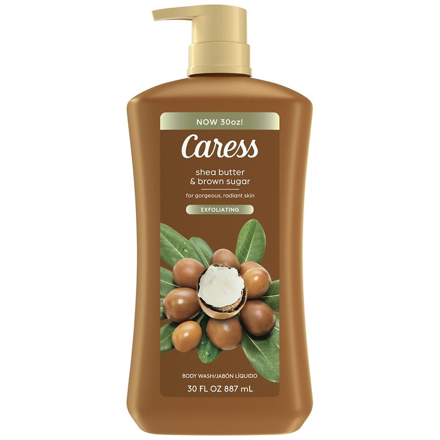 Caress Body Wash Shea Butter And Brown Sugar 30 0 Fl Oz
