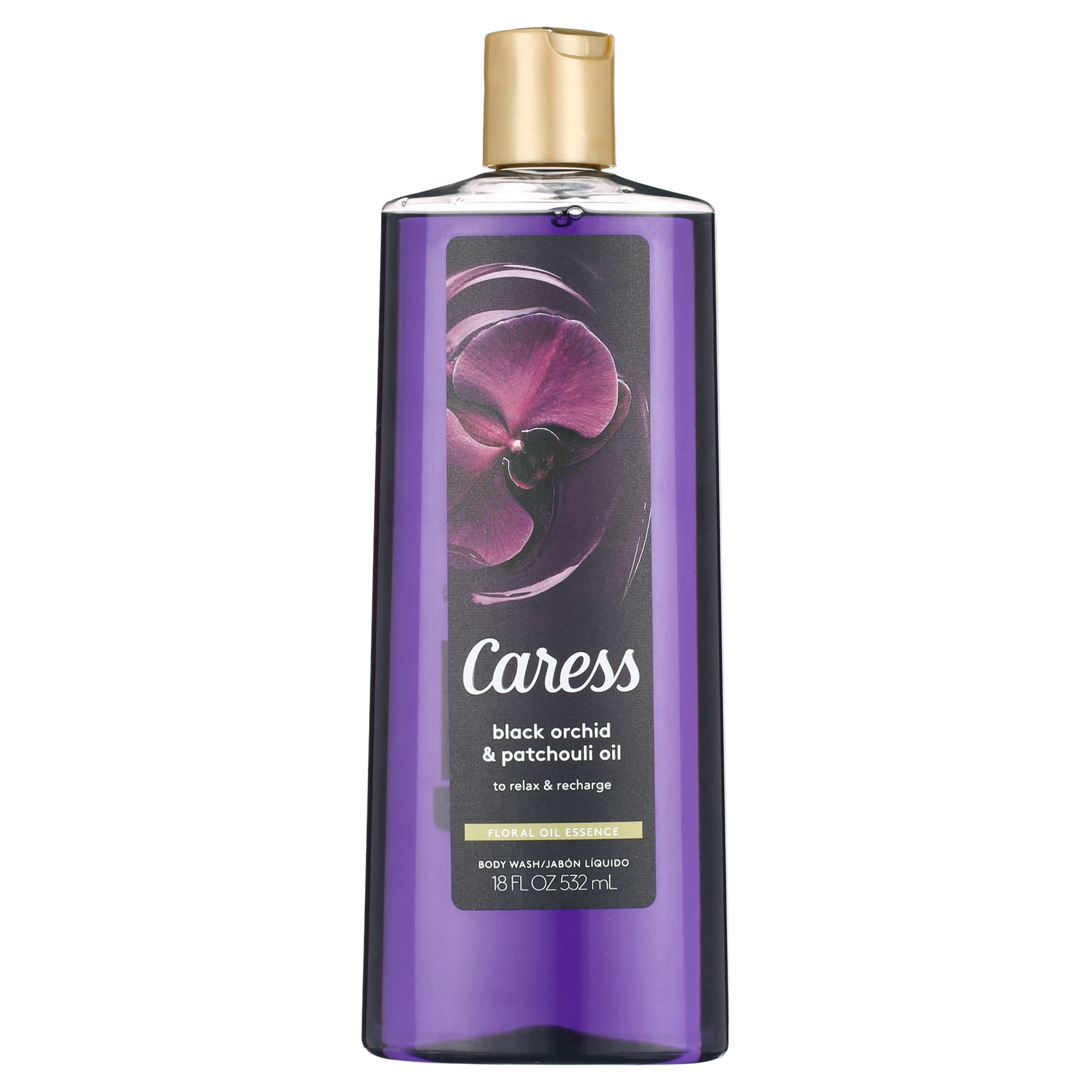 Caress Floral Essence Fine Fragrance Moisturizing Body Wash, Black ...