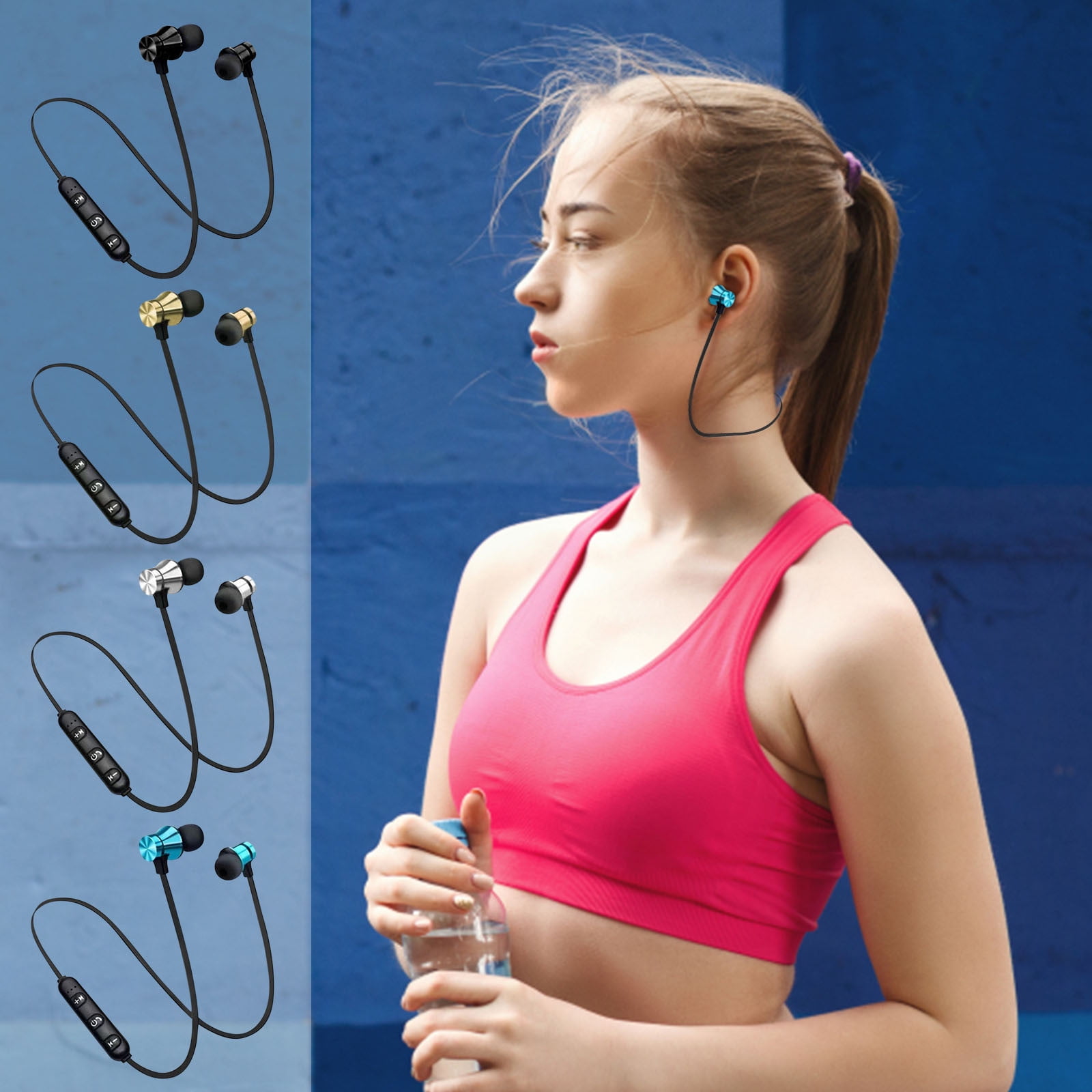 Vsgery Vsgery Bluetooth 5.0 In-Ear Earbud HeadsetSports Earphone ...