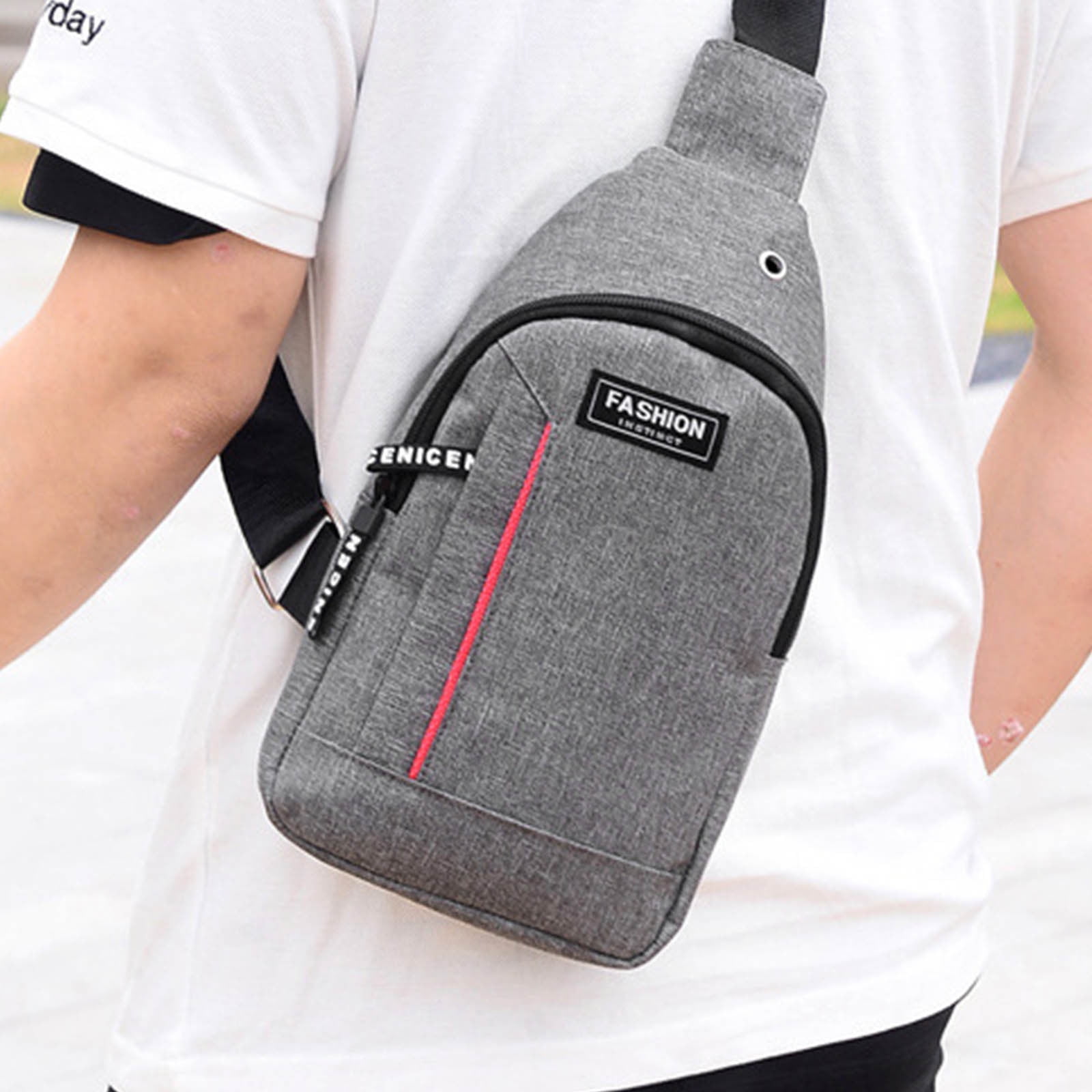 Carestrong Crossbody Backpack with Headphone Hole Offers Versatility ...