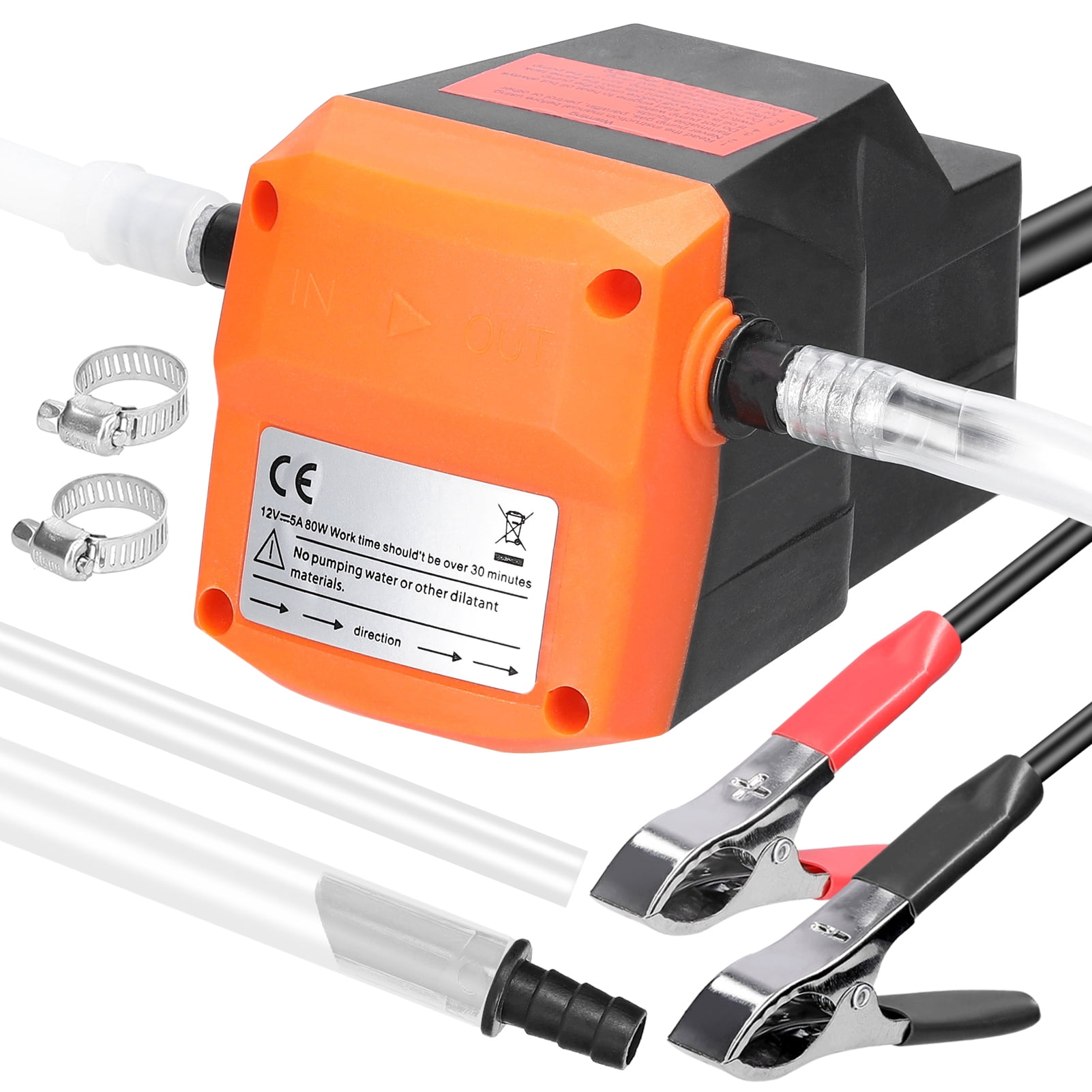 Carevas 12 V Portable Oil Extraction Pump Small Pumps Car Motorcycle ...