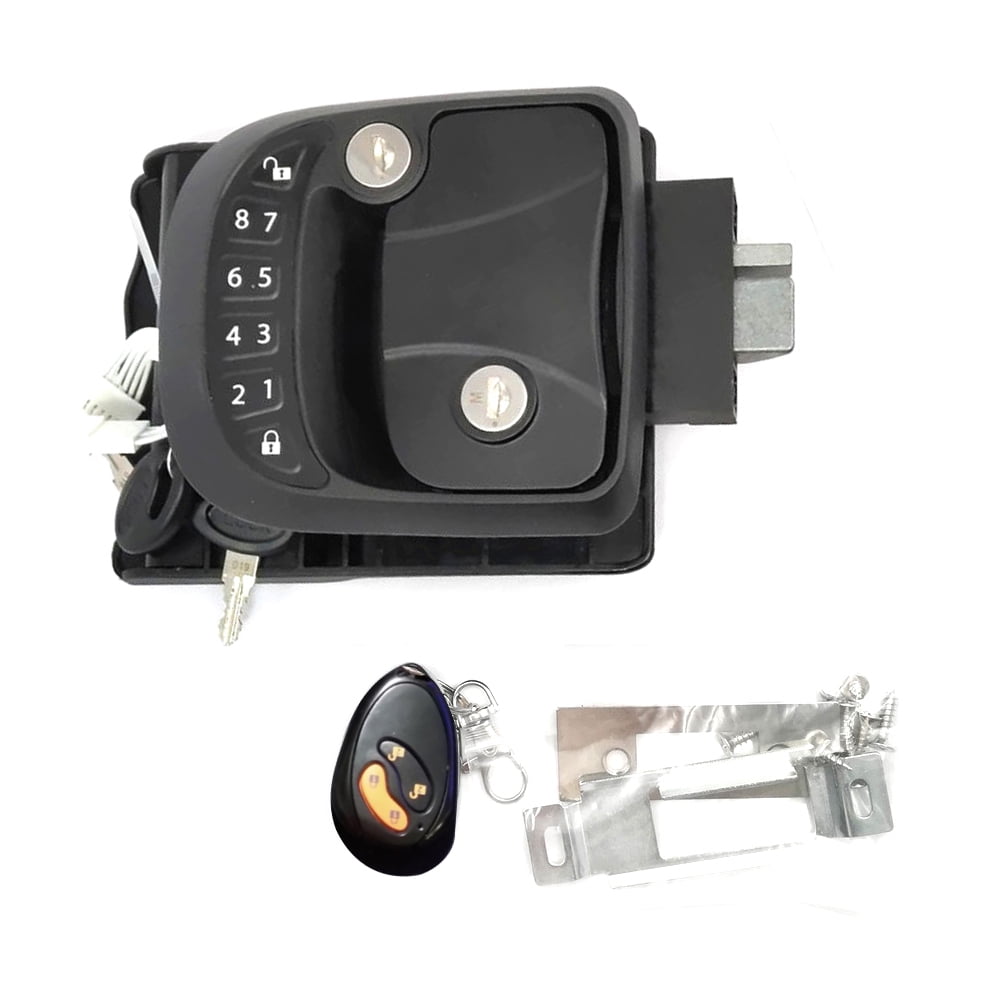 Carevas Car lock,Remote 2 Mechanical Lock Keypad 1 Keyless 1 Remote 2 ...