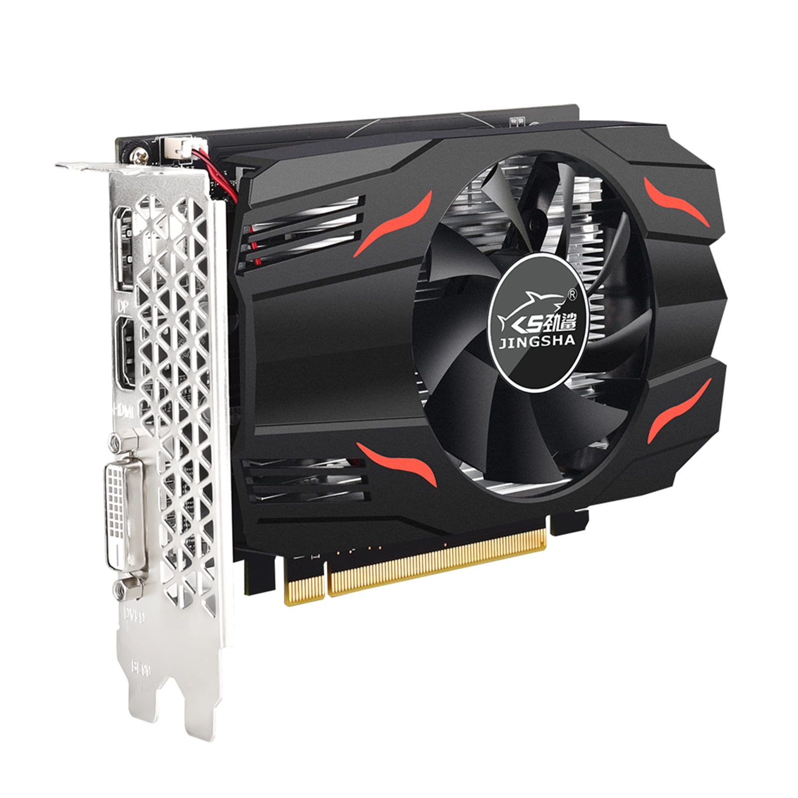 Carevas JINGSHA RX550 Graphics Card 4GB/GDDR5/128bit Memory 1365MHz ...