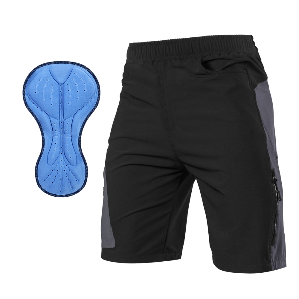 Carevas TOMSHOO Men 3D Padded Mountain Bike Cycling Shorts Breathable ...