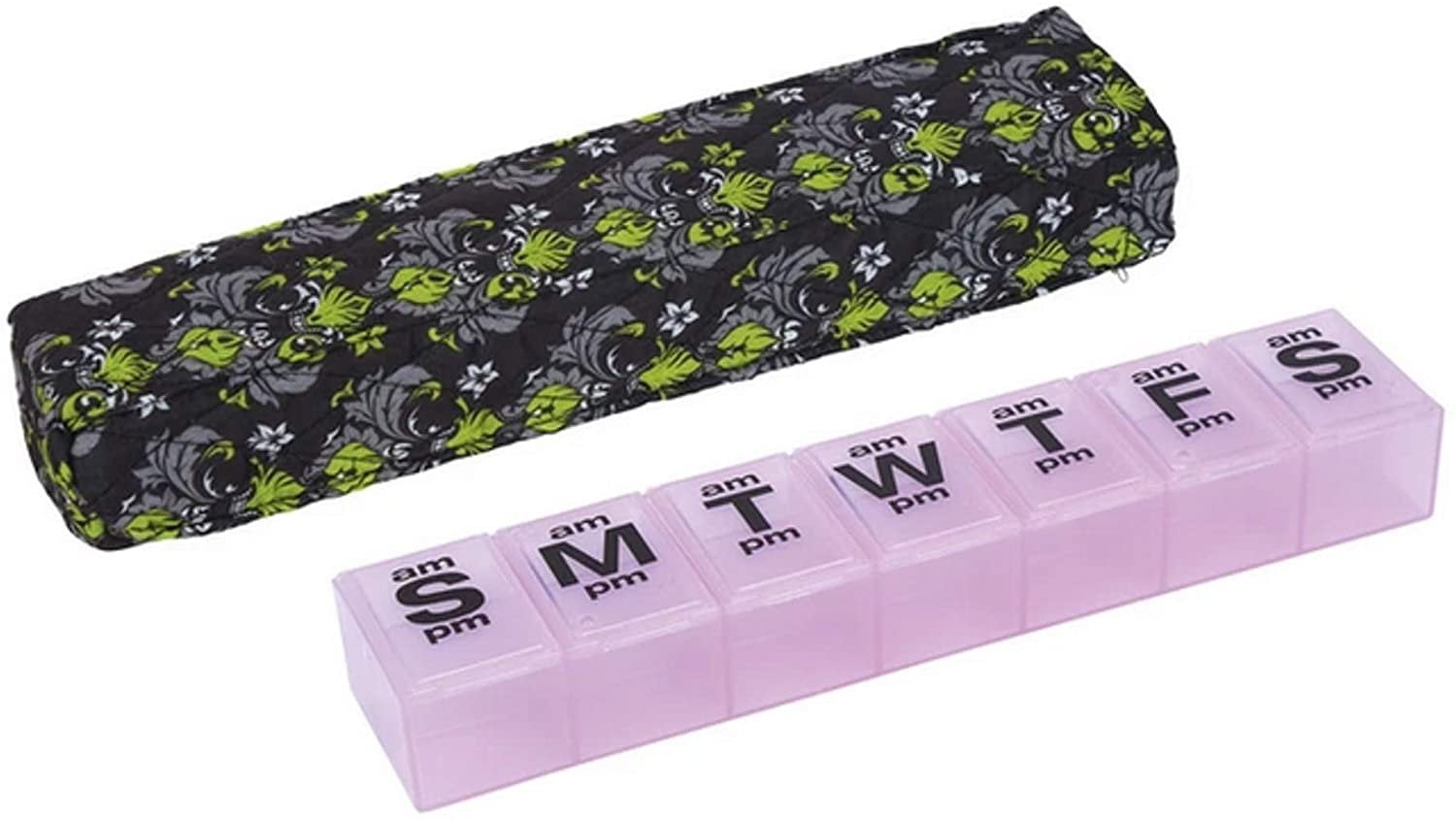 Carex Apex 7-Day Plastic Pill Organizer with Decorative Sleeve ...