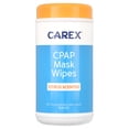 Carex CPAP Disposable Disinfectant Mask Wipes, Citrus Scented, 62 Count ...