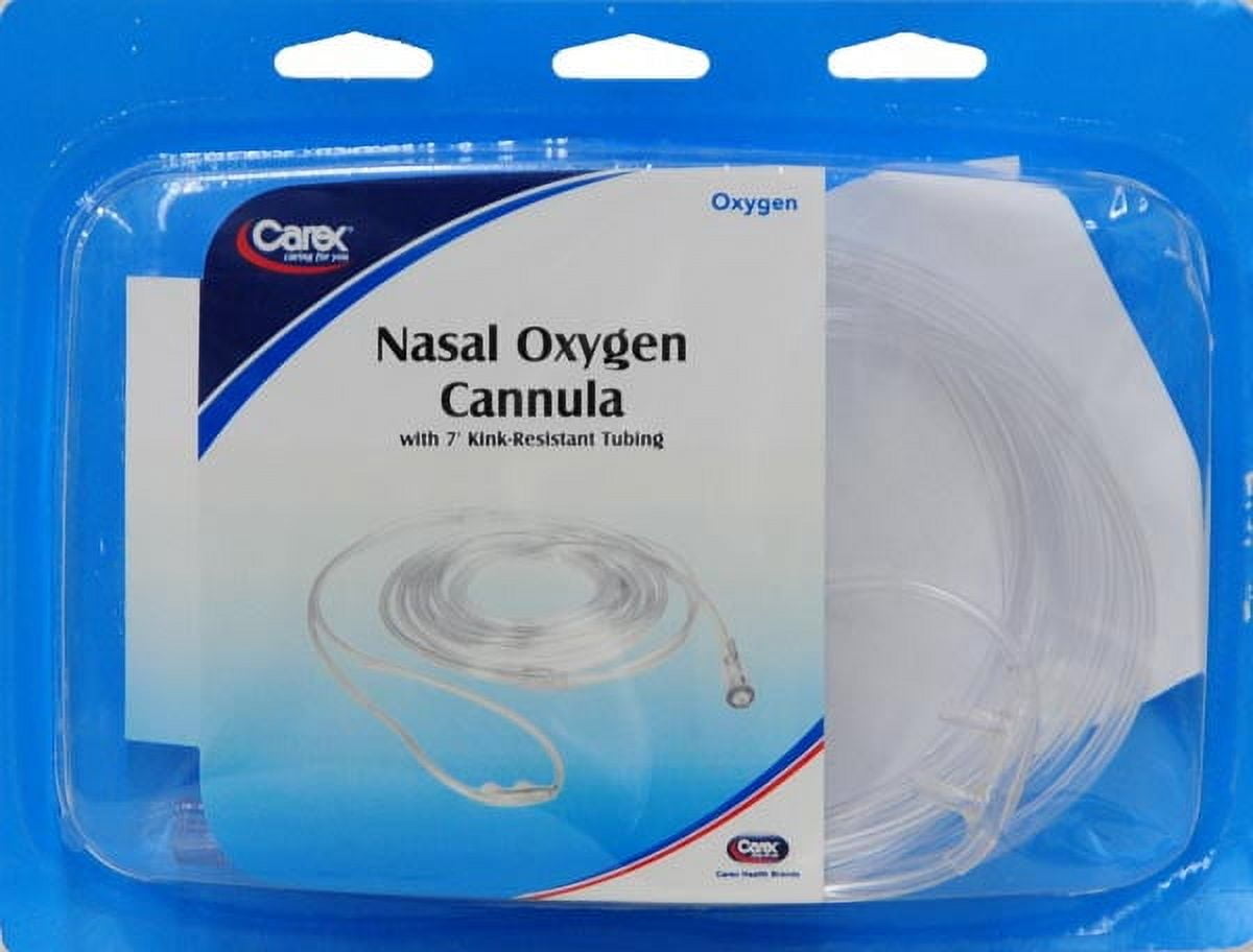 Carex FGR10100 0000 Comfort Soft Plus O2 Cannula 7' with Kink-Resistant ...