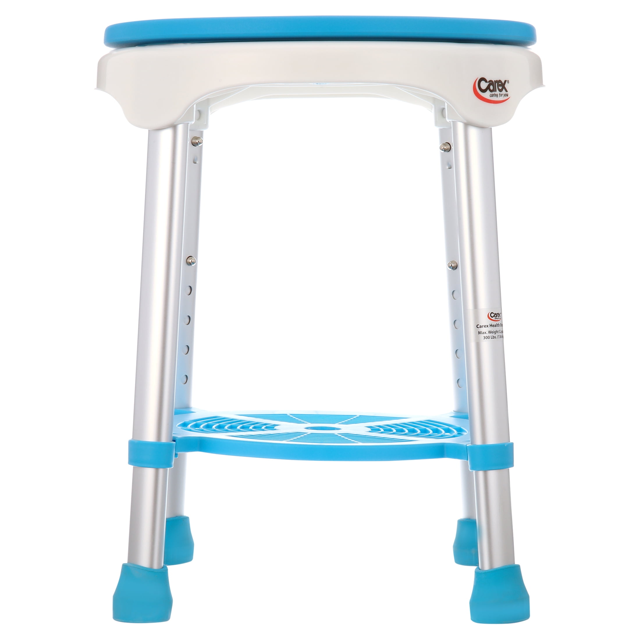 Carex Padded Transfer Bench, Adjustable Medical Shower Stool for ...